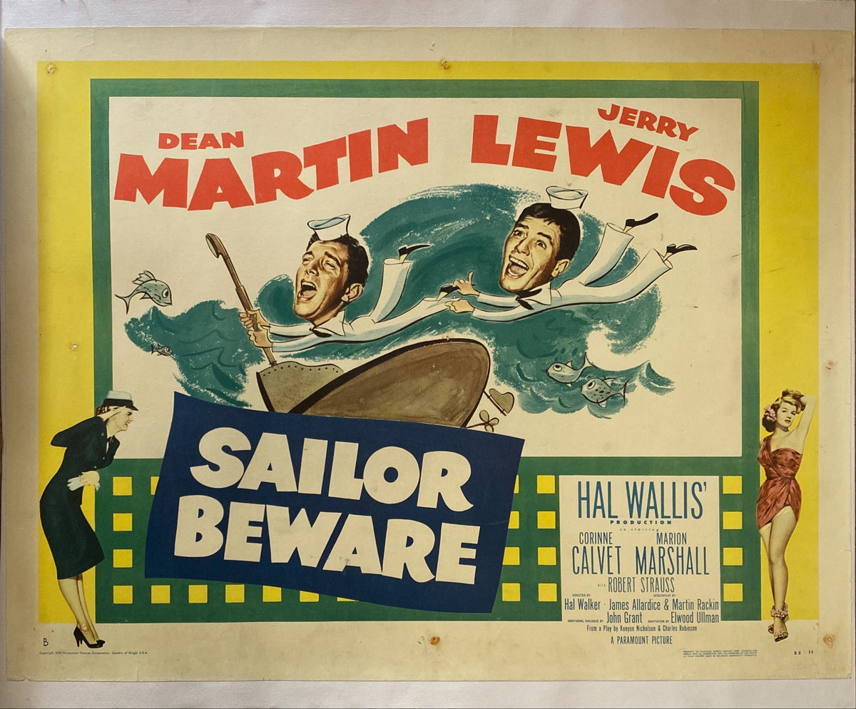 Martin & Lewis: Sailor Beware Version A – Movie Art Sales Gallery