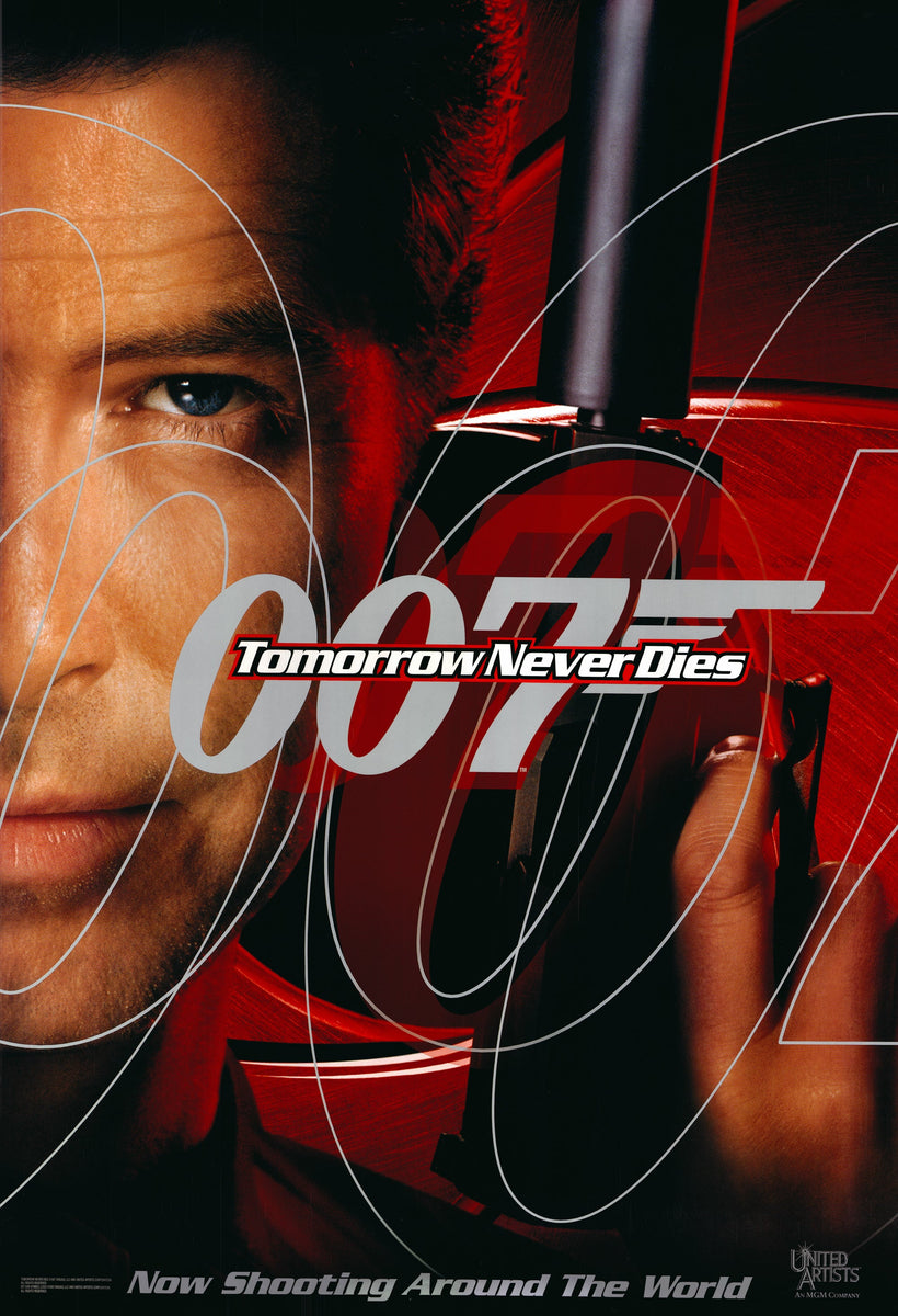 007 tomorrow never dies 1997 advance sheet poster rolled – Movie Art ...